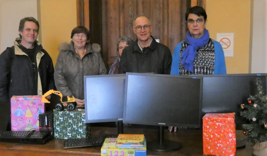 Un Noël solidaire à l'épicerie sociale du Blanc - Elus territoires MSA