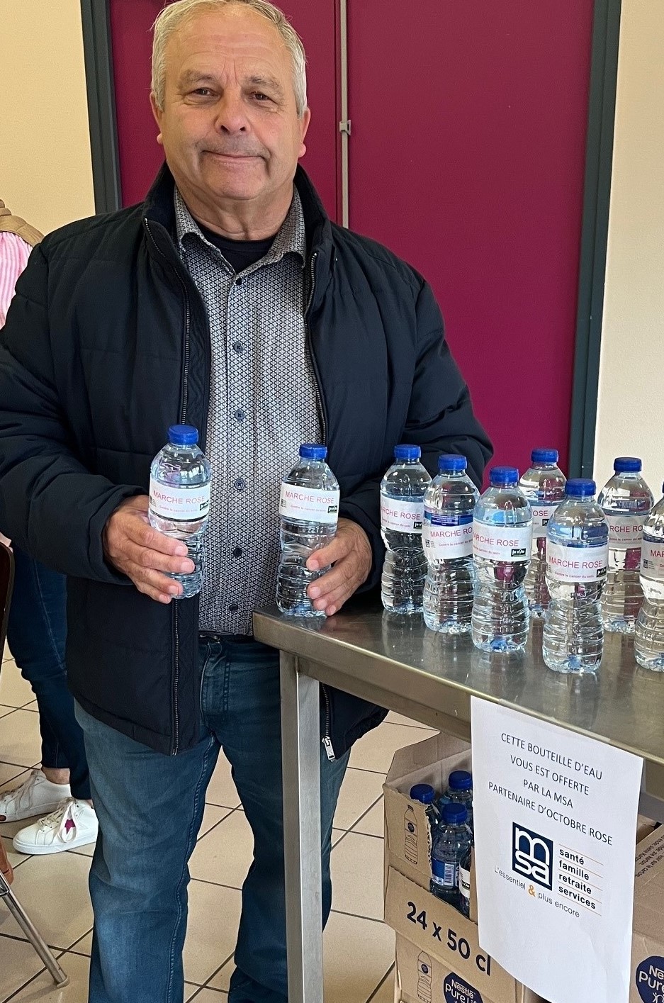 Ouroux-sur-Saône contre le cancer du sein - Elus territoires MSA