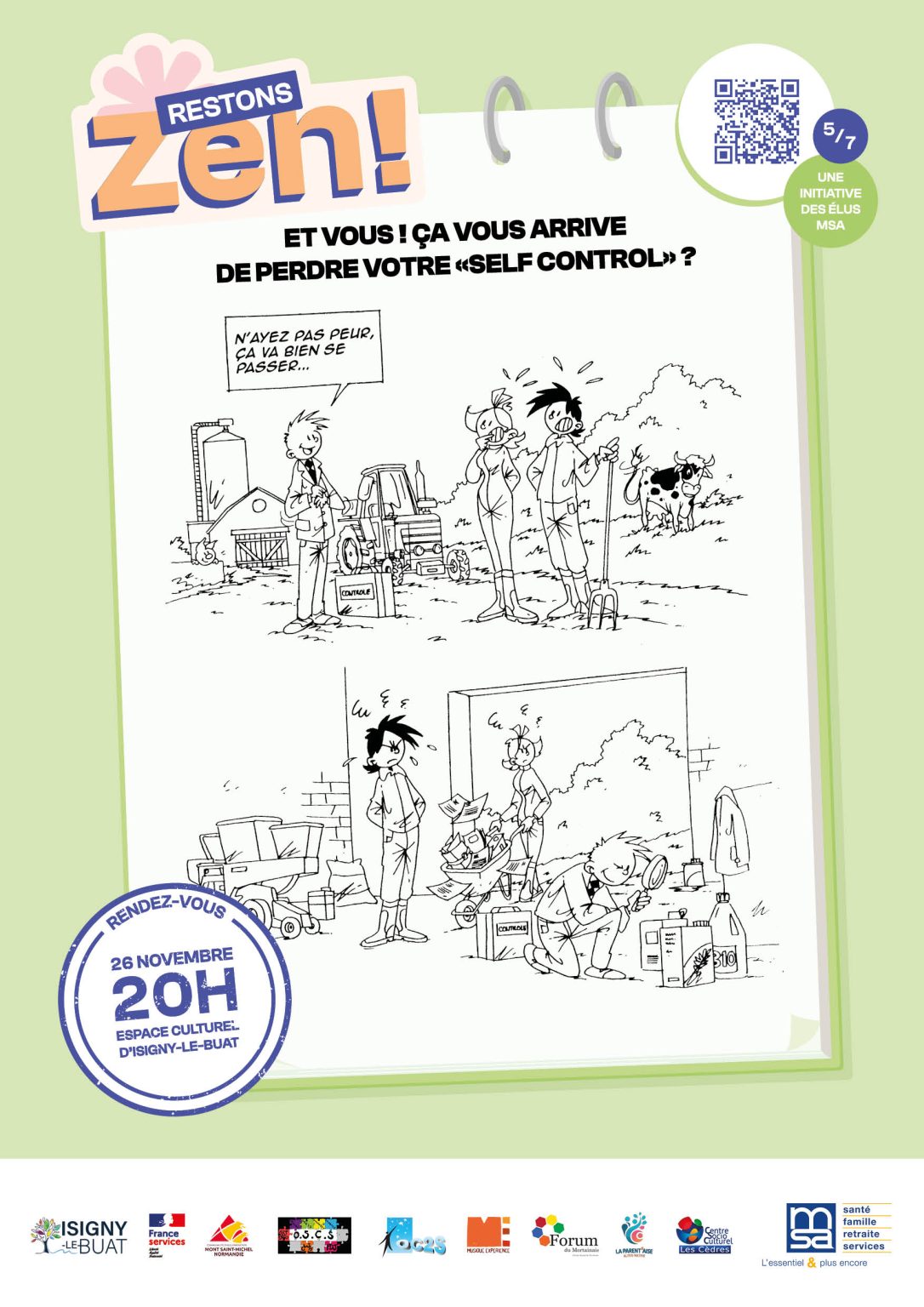 Restons Zen! - Elus territoires MSA